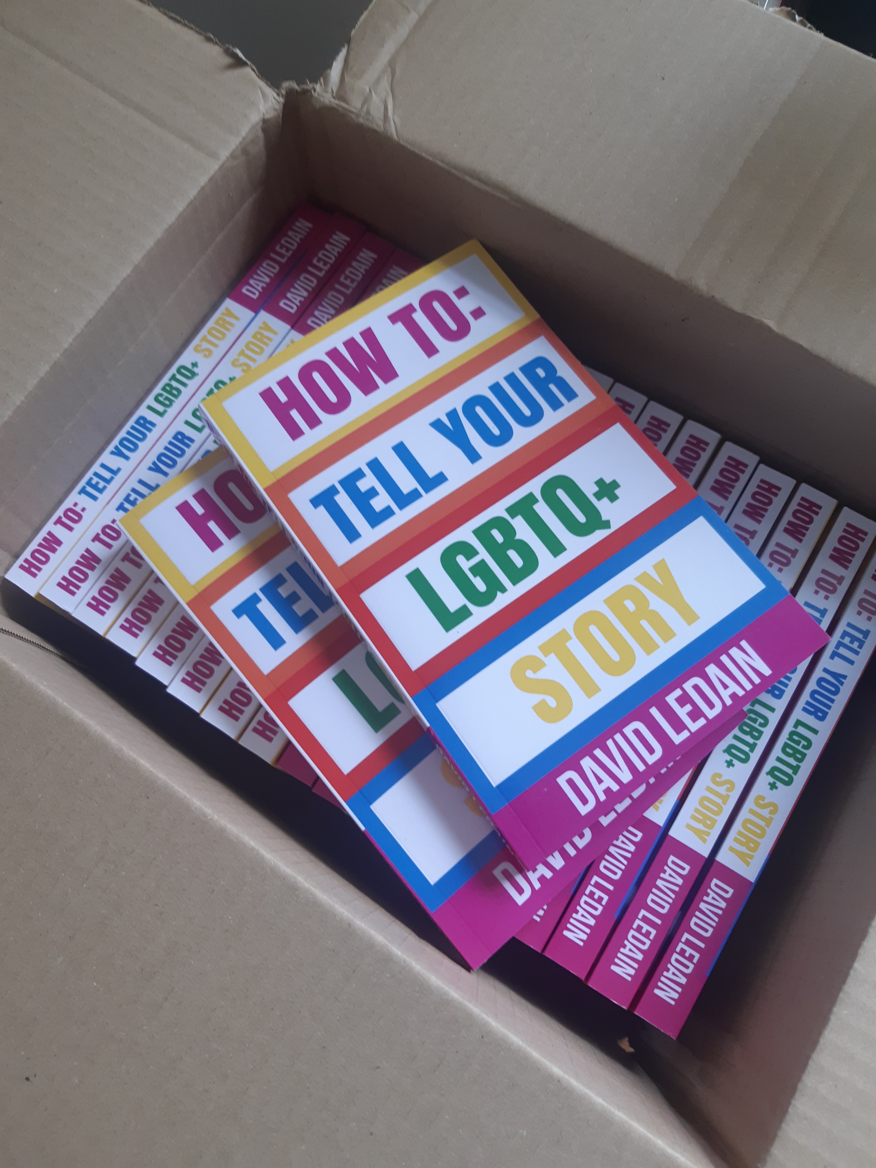 How To Tell Your LGBTQ+ Story – David Ledain